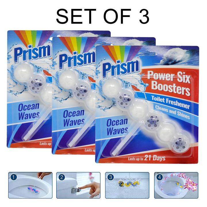 GML INC SET OF 3 - Prism Toilet Bowl Cleaner Air Freshener | Lazada PH