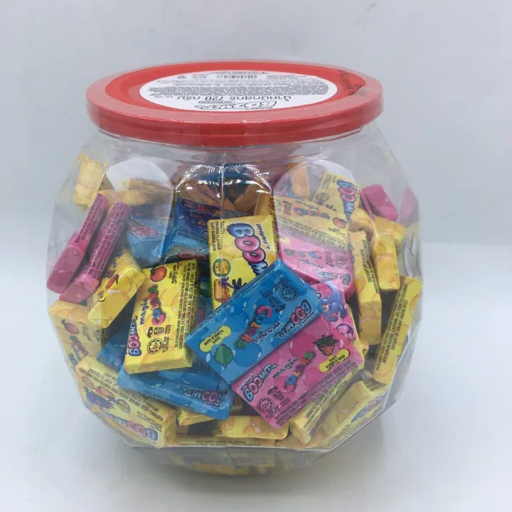 Boomer magic colors หมากฝรั่ง กลิ่นมินตาส้ม และสตรอเบอรรี่. 720g ...