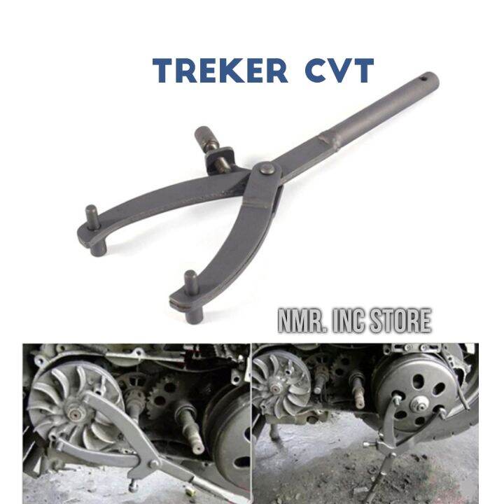 Treker CVT, Tracker Kopling Motor Matic, Kunci Penahan Kipas dan ...