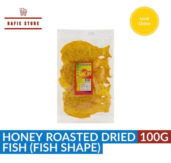 Buk Seng Honey Roasted Dried Fish (Fish Shape) 100g | Lazada