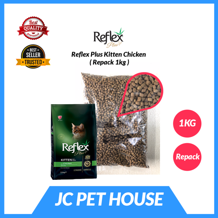 Reflex Plus Kitten Chicken Repack 1kg (Ready Stock) | Lazada