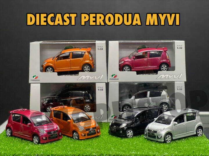 DIECAST PERODUA MYVI (DEADSTOCK) | Lazada