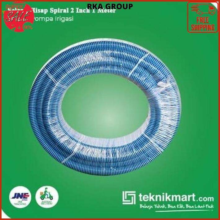 Selang Hisap Spiral Pompa Irigasi 2 Inch (1 Meter ) Dijamin Puas ...