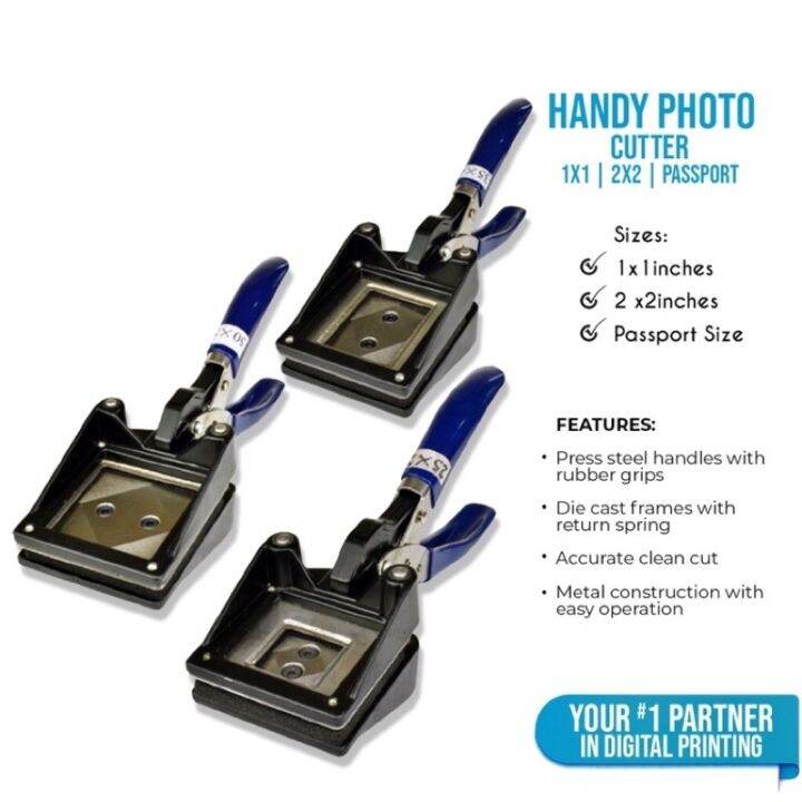 Handy Photo Cutter / Handheld ID Cutter ( 1x1 2x2 Passport Size ...