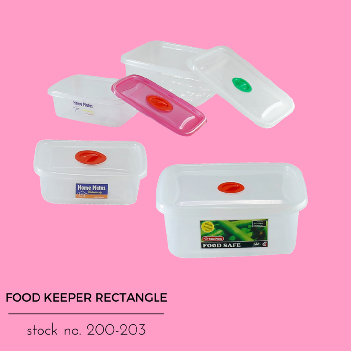 FOOD KEEPER RECTANGLE (500ML) | Lazada PH