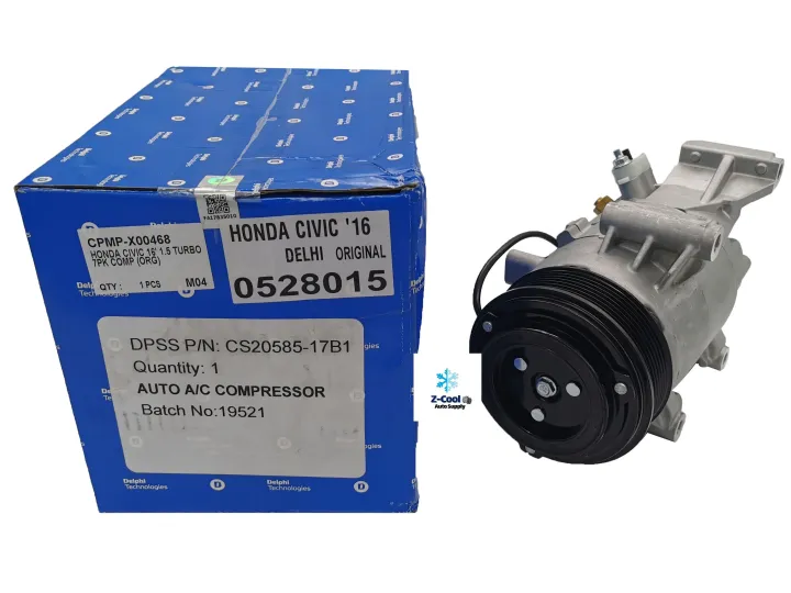 : Aircond Compressor Original Delhi Honda Civic Year 2016 1.5CC Turbo ...
