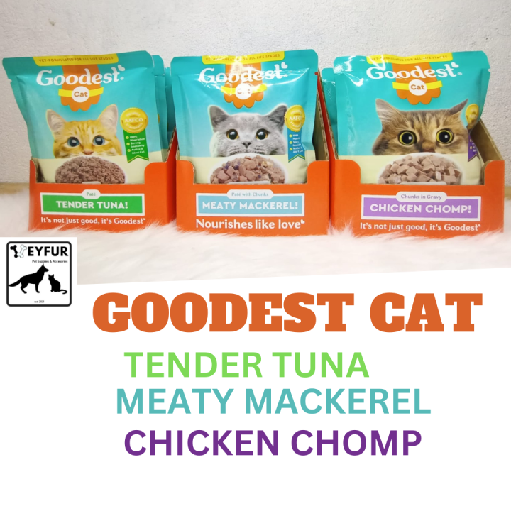 Goodest Cat (Vet-Formulated for All life stages) Flavor - Chicken Chomp ...