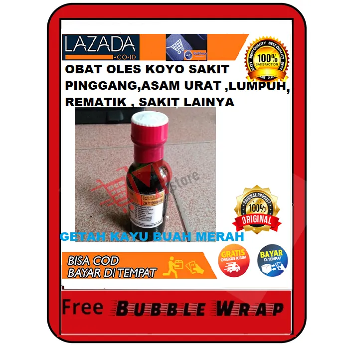Koyo papua Herbal getah kayu buah Merah Koyo papua obat sakit gigi ...