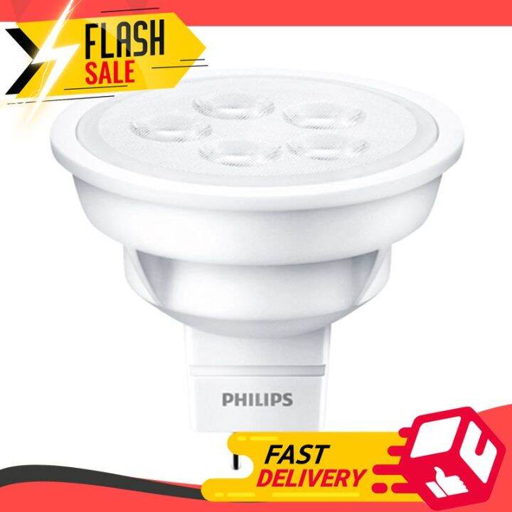 ⚡((SALE)) หลอด MR16 LED ต่อตรง 4 วัตต์ Cool Daylight PHILIPS รุ่น ESS ...