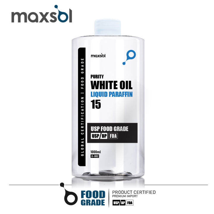 White Oil 15 USP/BP Food Grade [Import] : น้ำมันขาว พาราฟินเหลว Liquid Paraffin น้ำมันแก้ว ...