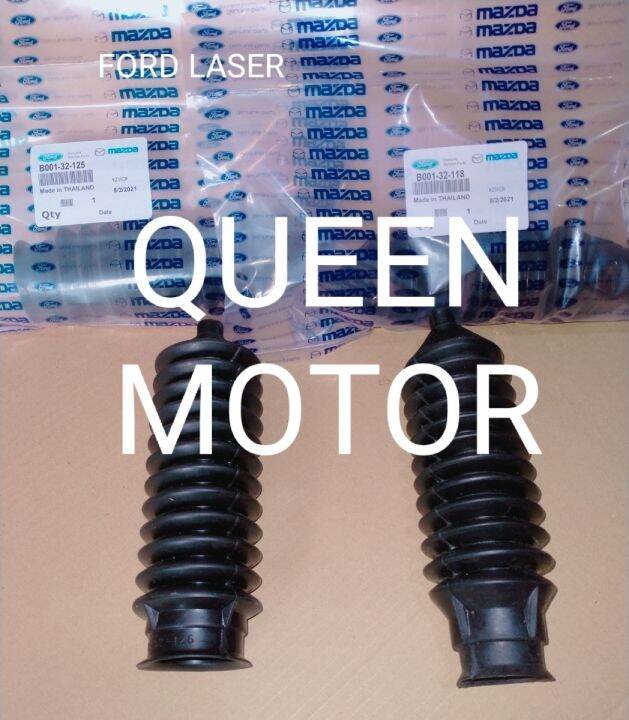 KARET BOOT RACK STEERING KARET RACK END LONG TIE ROD FORD LASER HARGA ...