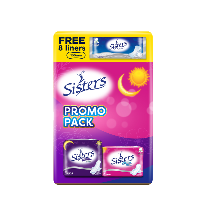 Sisters Silk Floss Day 8's + Net Side Night 8's w/ FREE PL PROMO pack ...