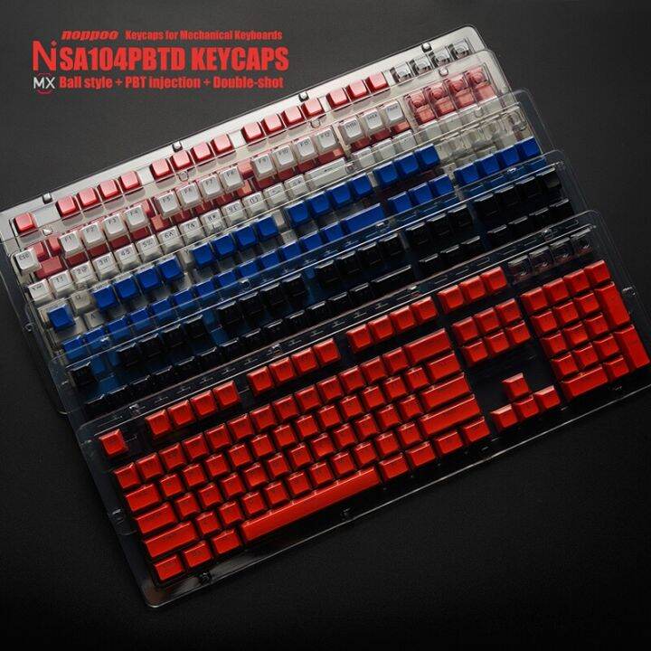 # 104-key SA keycap height profile two-color injection backlight for ...