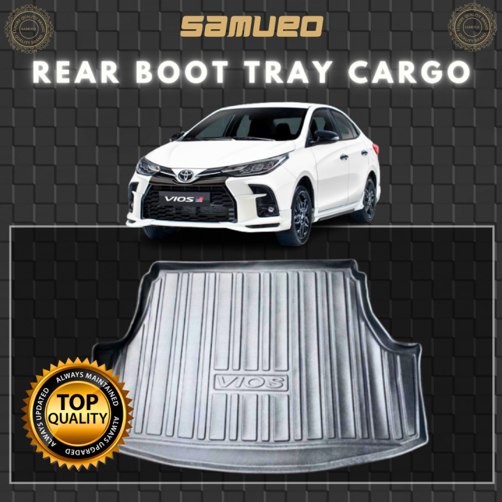 TOYOTA VIOS 2022 REAR CARGO BOOT TRAY CAR ACCESSORIES HIGH QUALITY | Lazada
