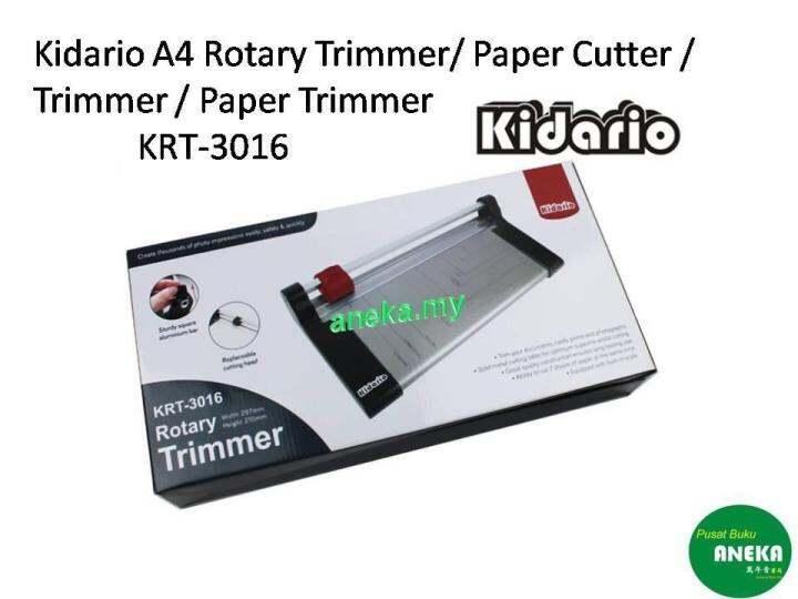 Kidario A4 Paper Cutter/ Rotary Trimmer KRT-3016 | Lazada