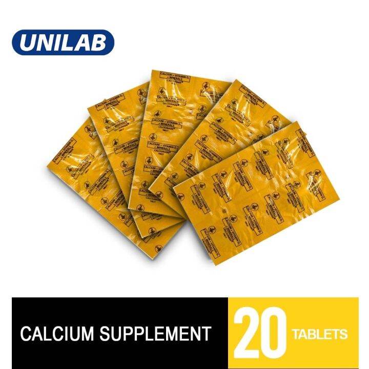 Calciumade 20 Tablets (Helps Strengthen Joints Flexible) | Lazada PH