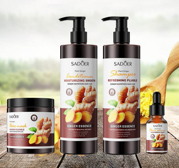 Av Sadoer Ginger Shampoo Anti Hair Loss Refreshing And Flexible Anti