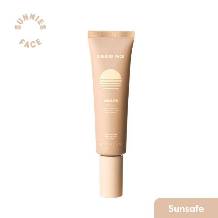 Sunnies Face Sunsafe [Invisible SPF 50 PA Serum Gel Sunscreen] | Lazada PH