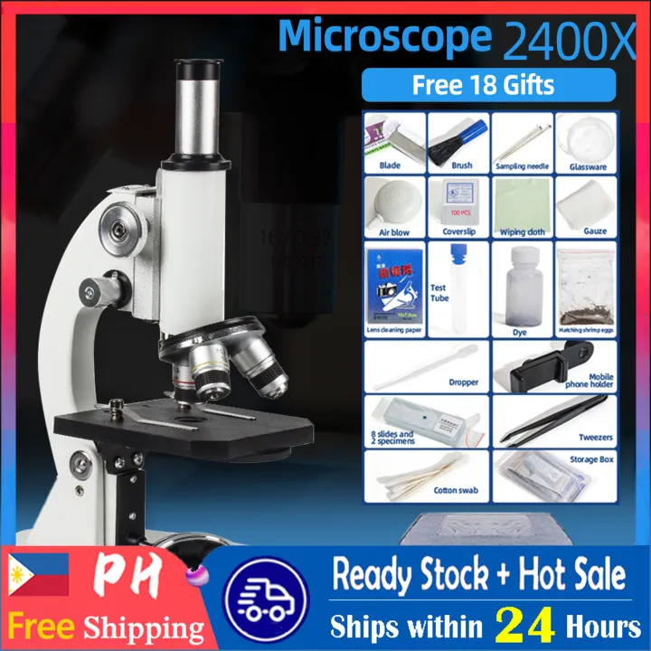 【FAST DELIVERY】Professional Microscope Microscope for Laboratory Set ...