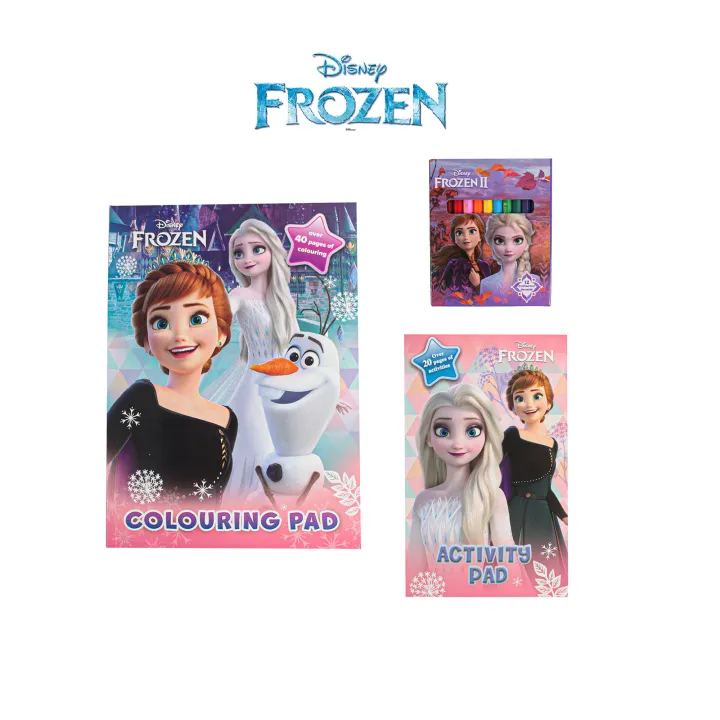 ️New! Disney Princess Frozen 2 Activity & Colouring Book / Buku Warna ...