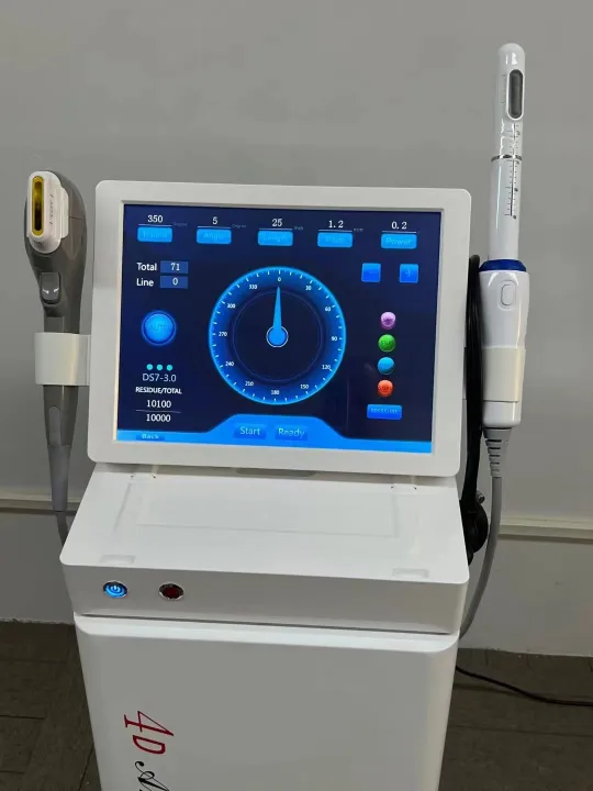 2 in 1 Hifu machine hifu Vmax tightening eye/neck/face lift korea 7d ...