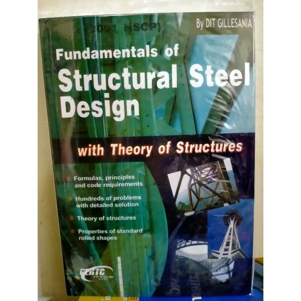 FUNDAMENTALS OF STRUCTURAL STEEL DESIGN BY DIT GILLESANIA | Lazada PH