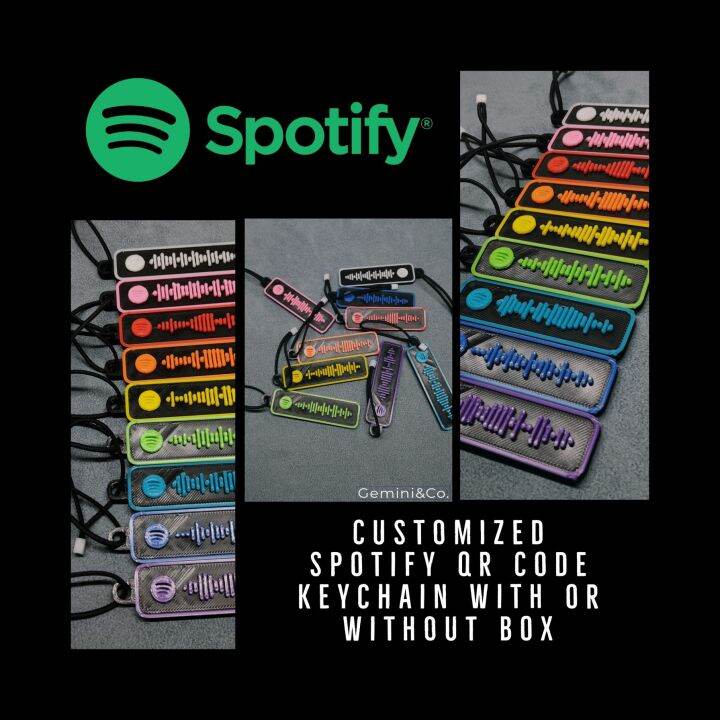 Customized Spotify QR Code (with or without Box) | Lazada PH
