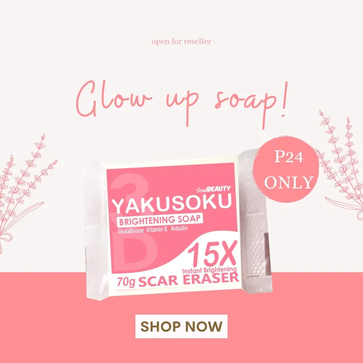 SB Yakusoku brigtening soap 70g | Lazada PH