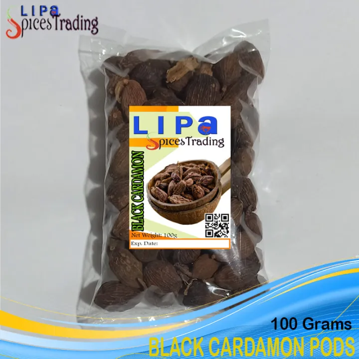 Lipa Spices Trading Black Cardamon Pods 100Grams | Lazada PH