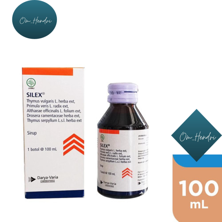 Silex Sirup/Syrup 100 Ml Untuk Ibu Hamil Meredakan Batuk Berdahak, Melegakan Tenggorokan dan ...