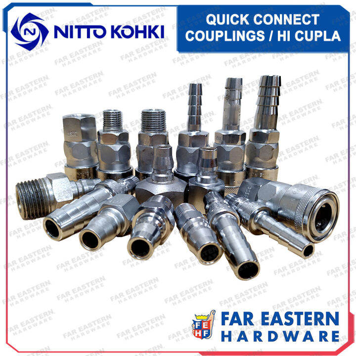 NITTO KOHKI Hi Cupla Quick Connect Couplings / Coupler | Lazada PH