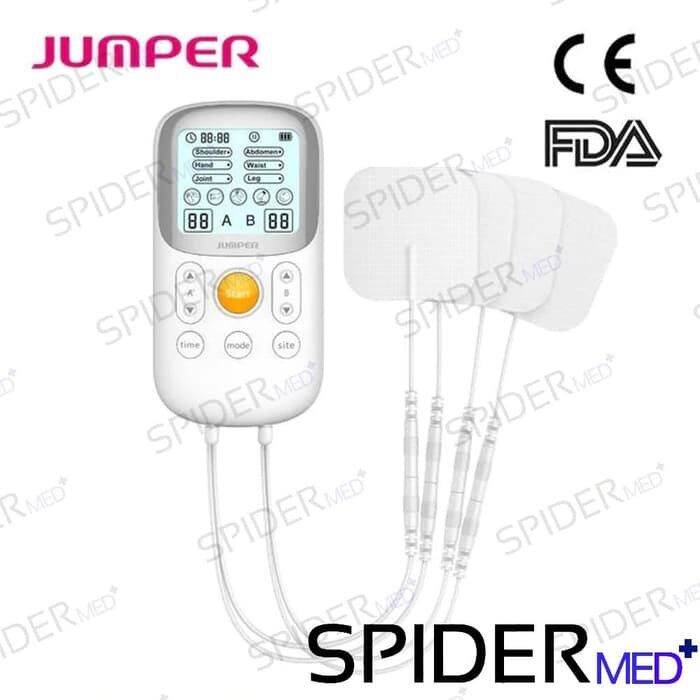 JUMPER JPD ES200 TENS THERAPY ALAT FISIOTERAPI STIMULATOR OTOT | Lazada ...