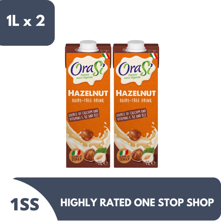 OraSi Hazelnut Dairy-Free Drink 1L x 2 | Lazada PH