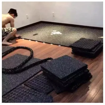 Gym Outdoor Waterproof Rubber Mat 50 x 50 x 2.5 cm - | Lazada PH