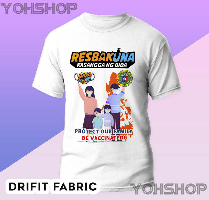 Resbakuna Vaccinated Shirt | Resbakuna Vaccination | Available for 100% ...