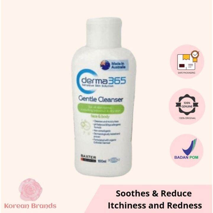 Derma 365 Gentle Cleanser 100 ml | Lazada Indonesia