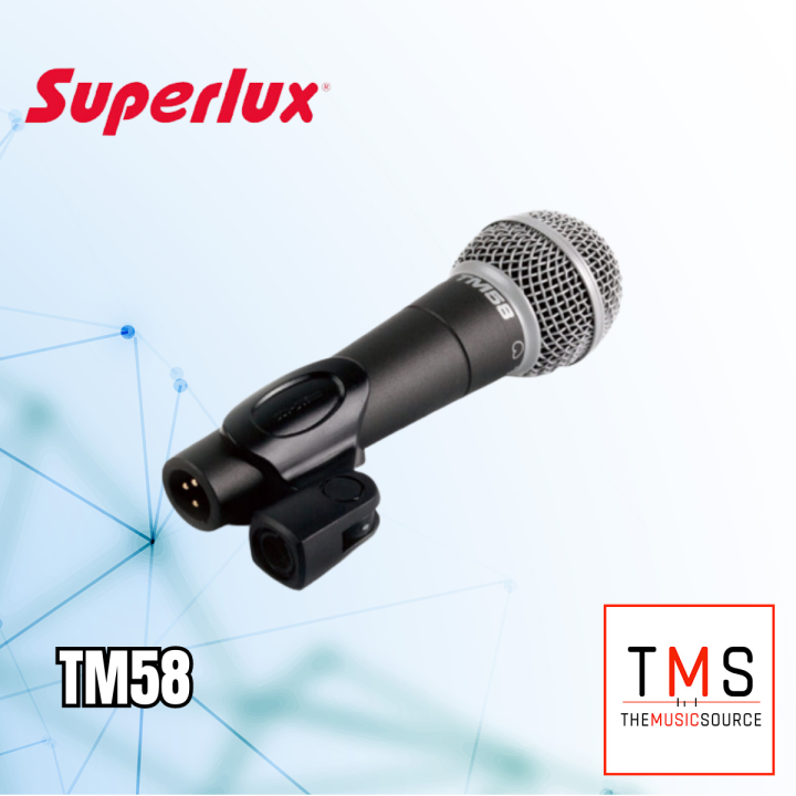 Superlux TM58 - Dynamic Vocal Microphone | Lazada PH