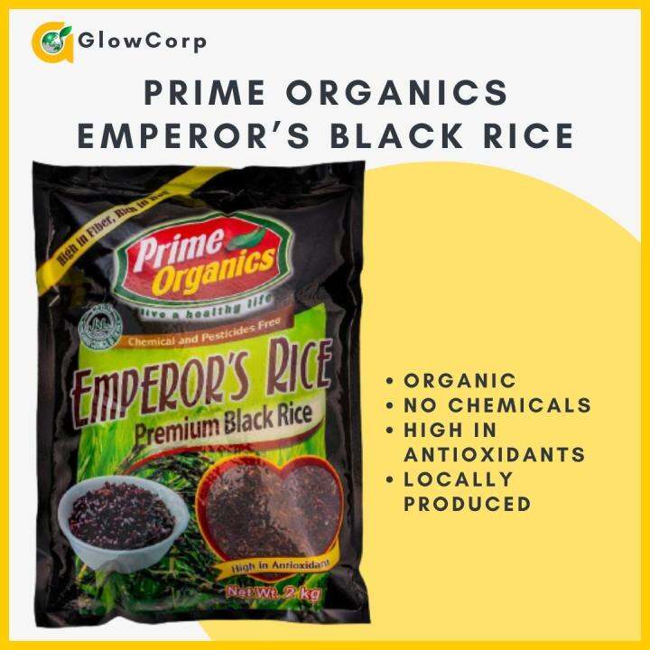 Prime Organics Emperor's Black Rice 2 KG | Lazada PH