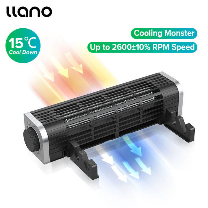 LLANO Laptop Turbo Radiator 15℃ Cooling Monster Heat Sink Stand Ultra ...