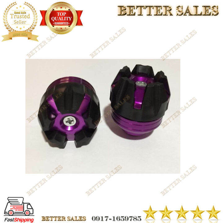 PURPLE ALUMINUM MOTORCYCLE SLIDERS | Lazada PH