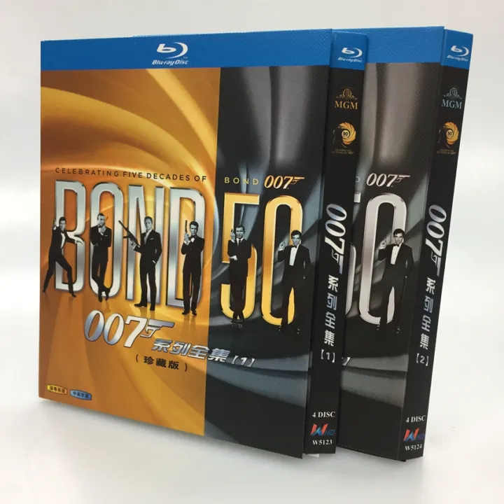 BD Blu ray Disc 007 film series complete works 1 + 2 James Bond ...