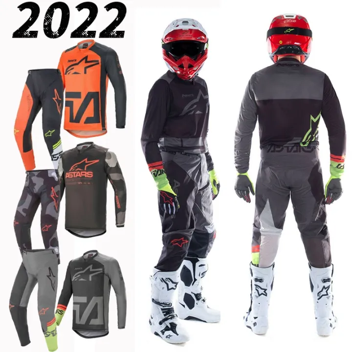 2022 Racer Alpinestars Motocross Gear Set Alpinestar Racer COMPASS ...