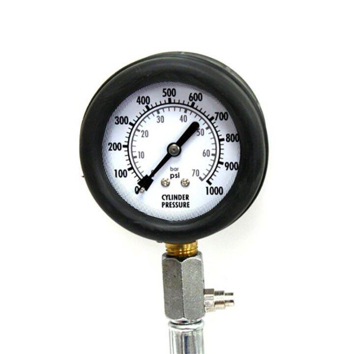 TU-15 Diesel Engine Compression Cylinder Pressure Tester Gauge Kit ...