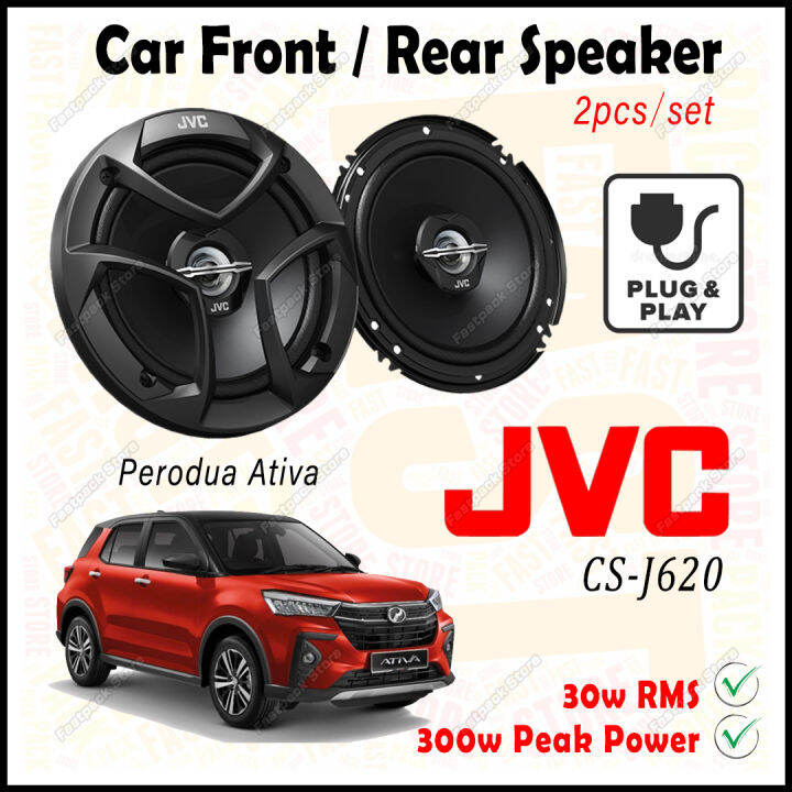 For Perodua Ativa Car Speaker Front/Rear Speaker JVC CS-J620 2 Way ...