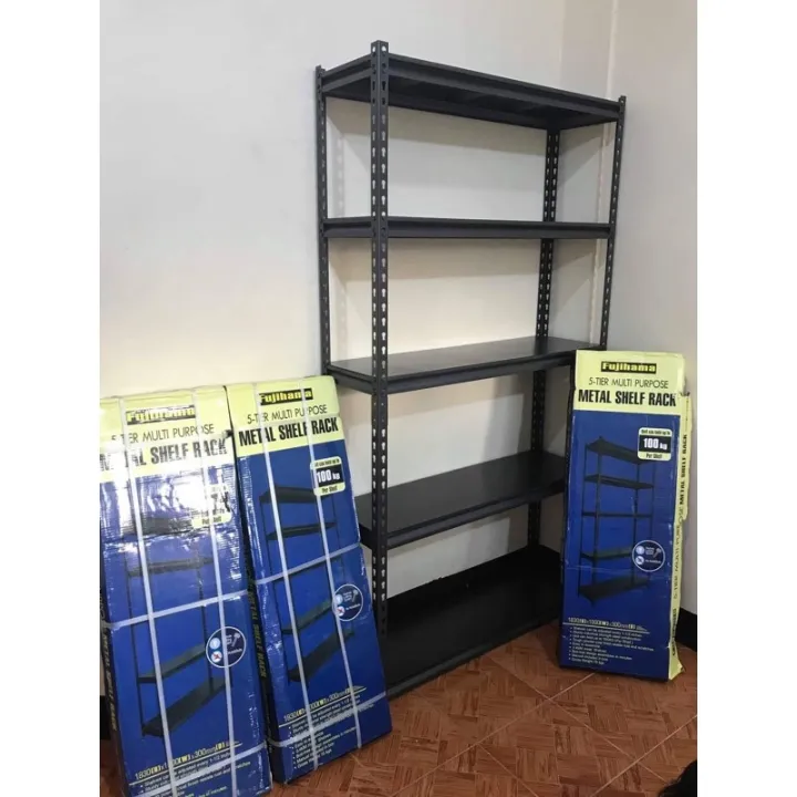 hama 5 layer Boltless Metal Storage Rack (All Metal: Board Frame ...