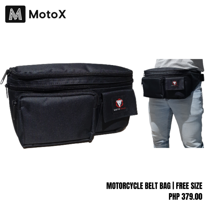 BELT BAG for men and women | Motorcycle Belt Bag Waist Solid Color ...