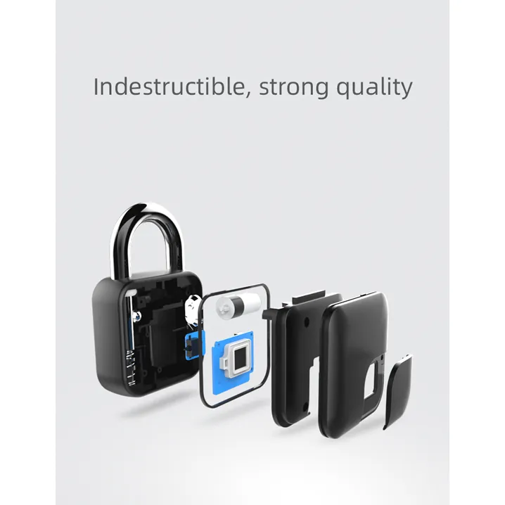 Smart Bluetooth Fingerprint Weatherproof Pad Lock L3+ Tuya - Smartlife ...