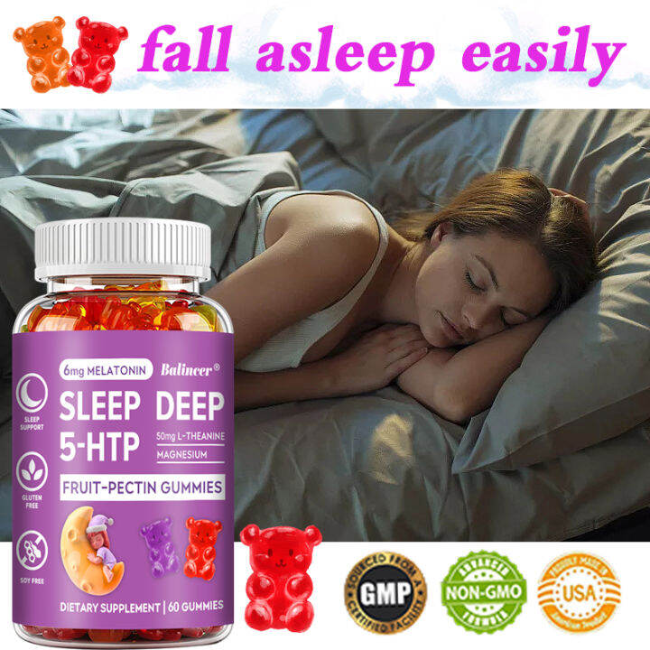 Sleep Gummies - Improve sleep, relieve stress and anxiety, promote ...