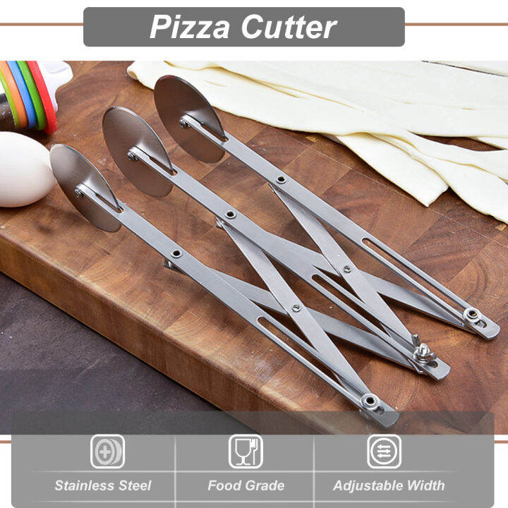 Dough Divider Stainless Steel Pastry Pizza Cutter Wheel Pasta Cutter ...