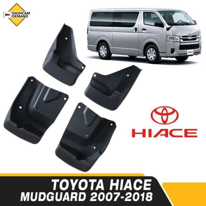 Toyota Hiace 2007-2018 Commuter Grandia Super Grandia Mudguard Mud ...